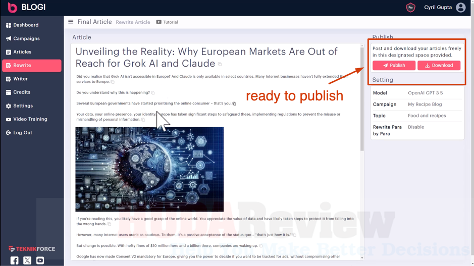 BLOGI Review | App Demo | All-in-one Bundle | Coupon | Bonus
