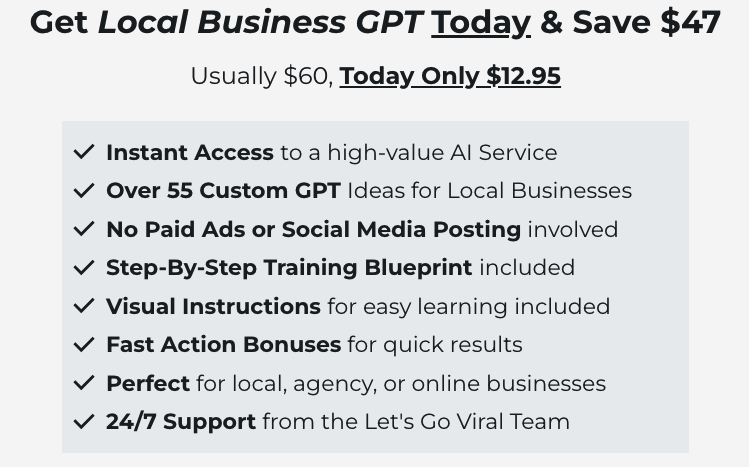 Local Business GPT review: Start your online business with this!