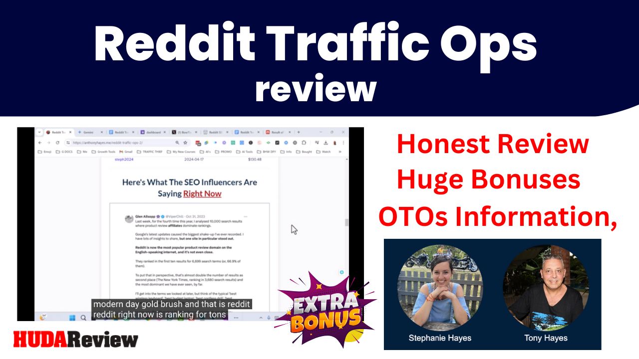 Reddit Traffic Ops Review with detailed demo & huge bonuses!