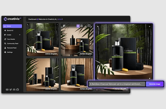 Creativio AI Review: A.I.-Crafted Visuals for Any Product!