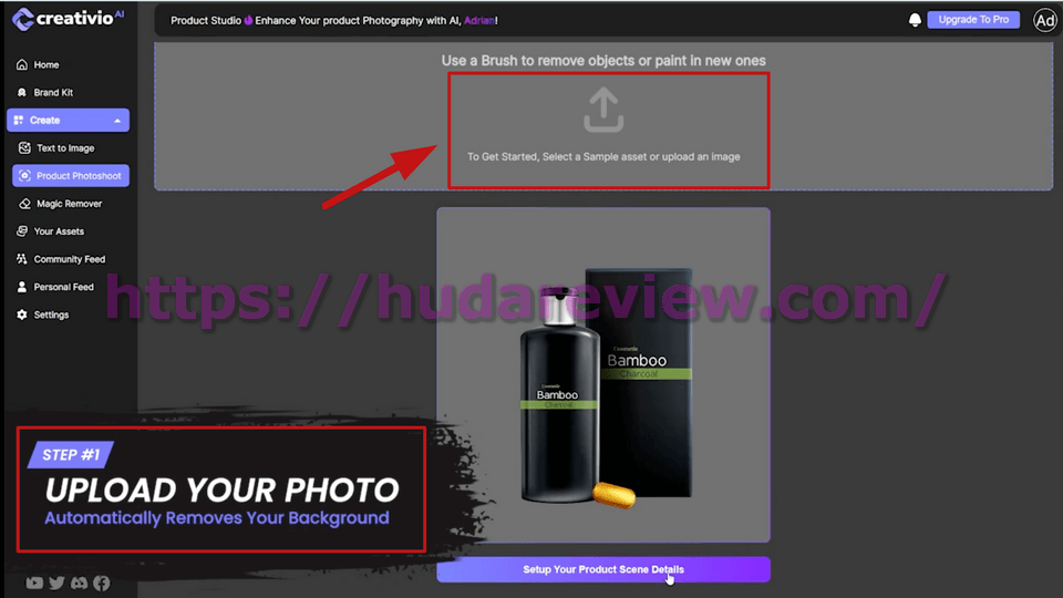 Creativio AI Review: A.I.-Crafted Visuals for Any Product!