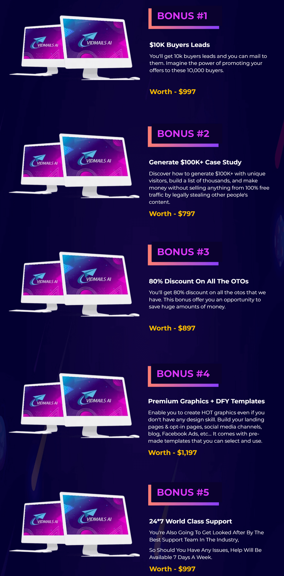 VidMails AI Review with App Demo, Special OTOs, Bonuses!