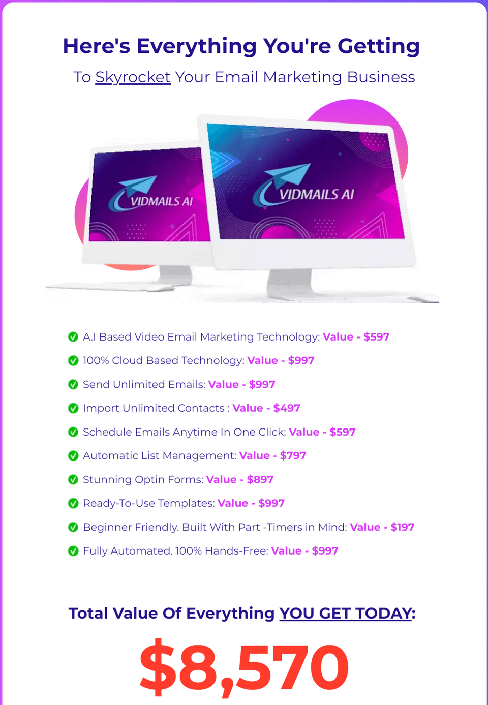 VidMails AI Review with App Demo, Special OTOs, Bonuses!