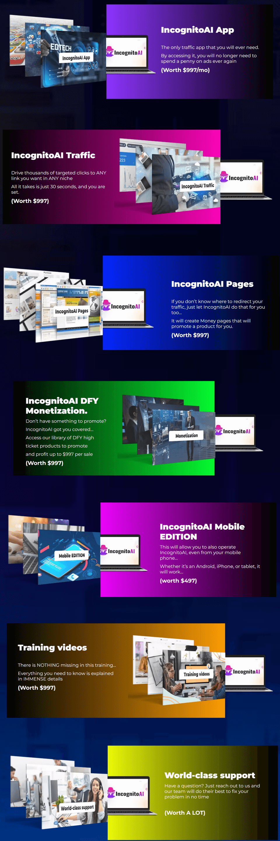 Incognito AI Review & Bonus: Automate income streams with A.I