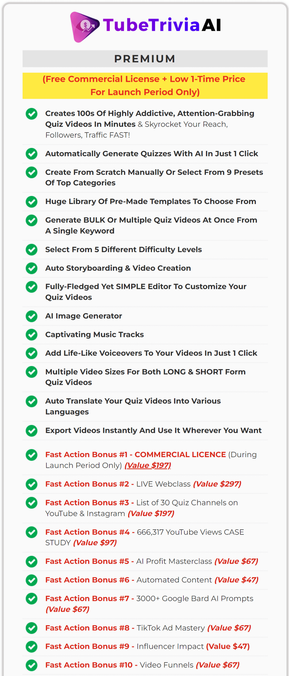 TubeTrivia AI Review & Bundle: Transform your Content Strategy