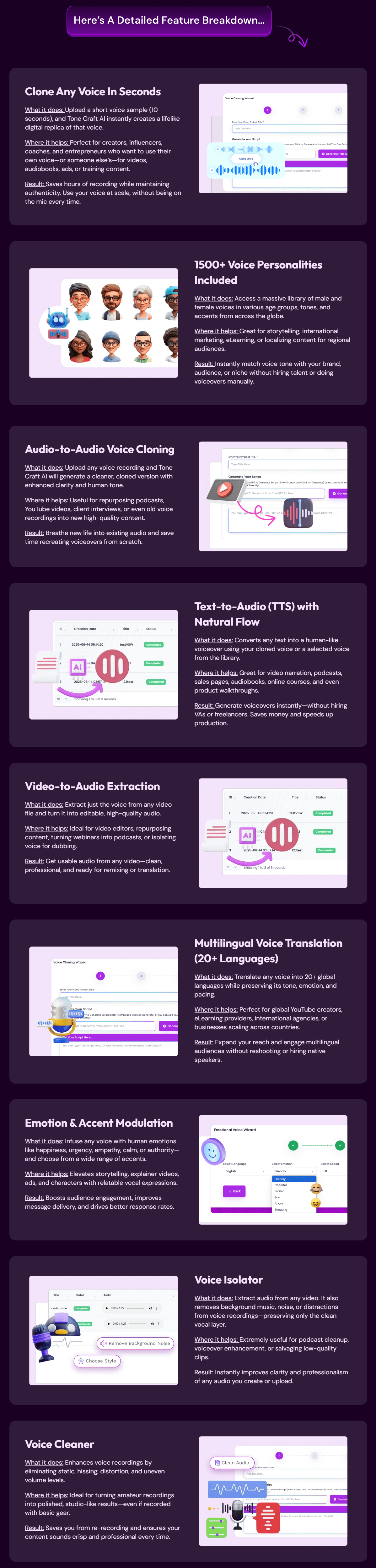 Tone Craft AI Review 2025 - App Demo, 30% Off Code & Bonuses