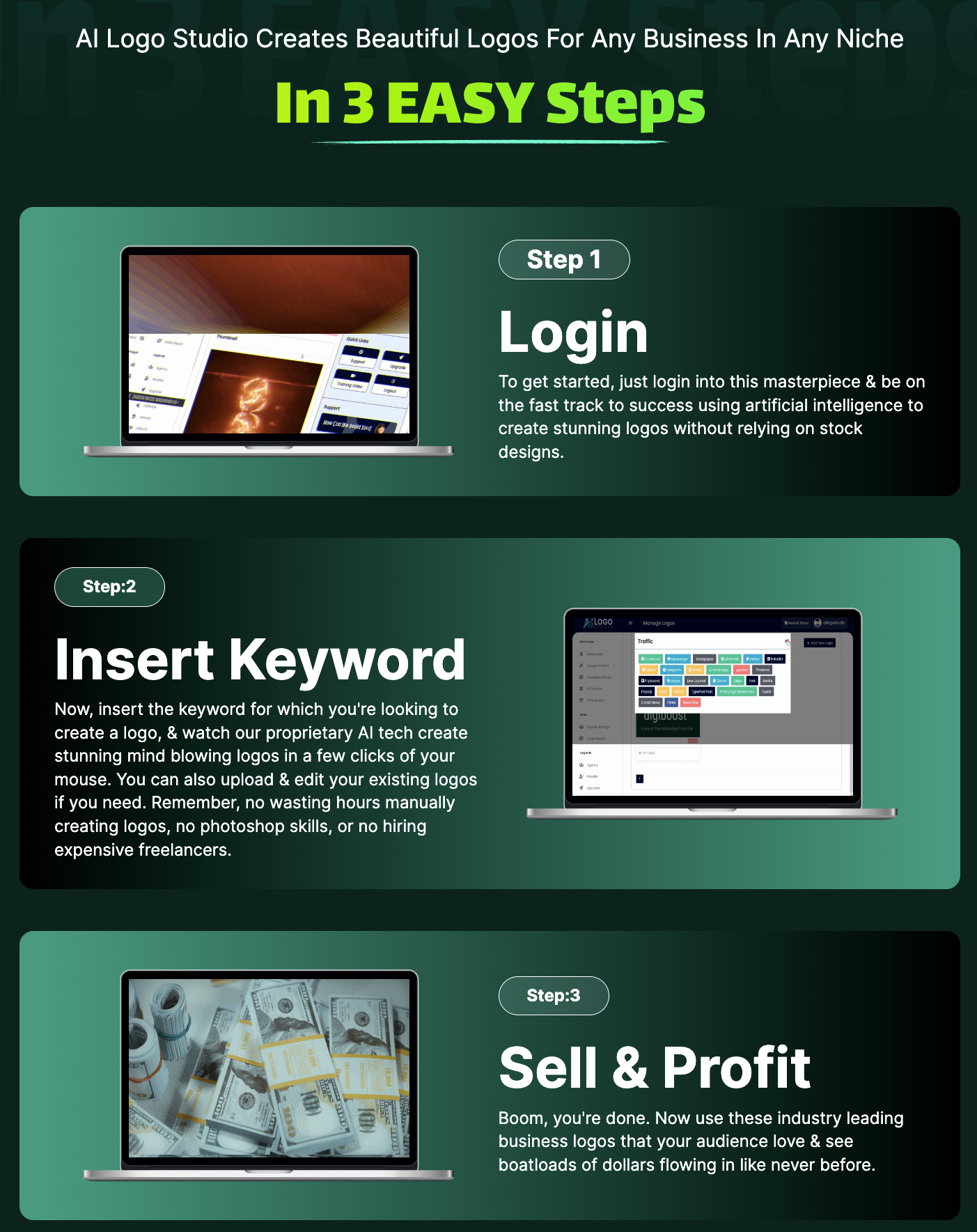 AI Logo Studio Review - From Keywords to Eye-Catching Logos