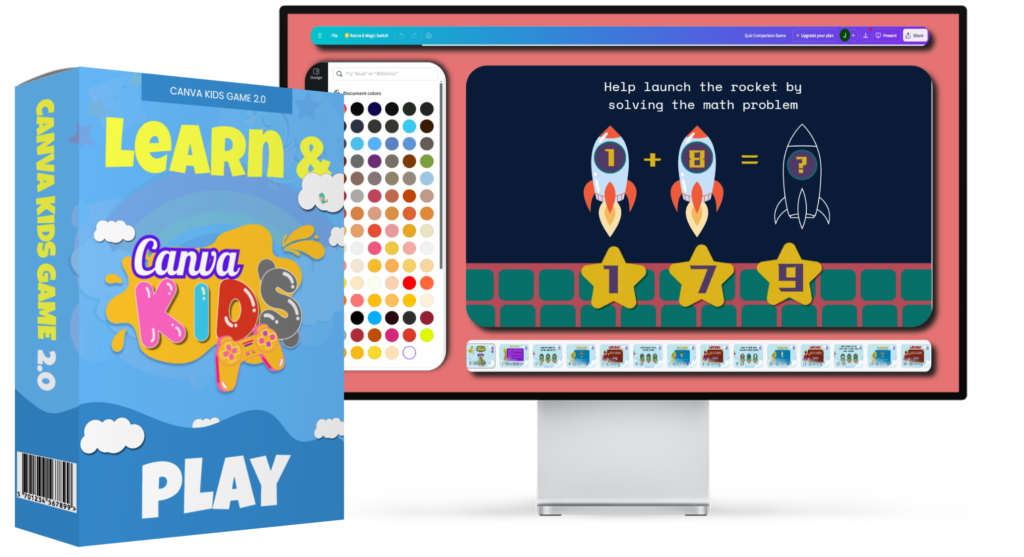 Canva Kids Game 2.0 Review - Don't miss this PLR package!