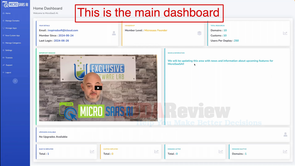MicroSAAS AI Review 2024 with all0in-one Bundle & Bonus