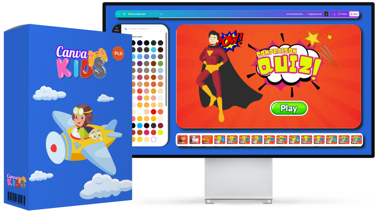 Canva Kids Game 2.0 Review - Don't miss this PLR package!