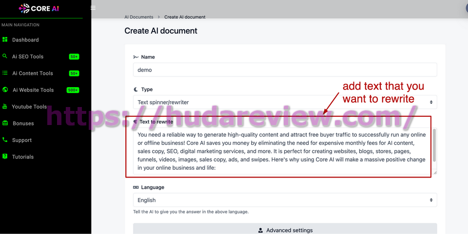 CORE AI Review & Bonus: 500-in-One DFY Content Suite