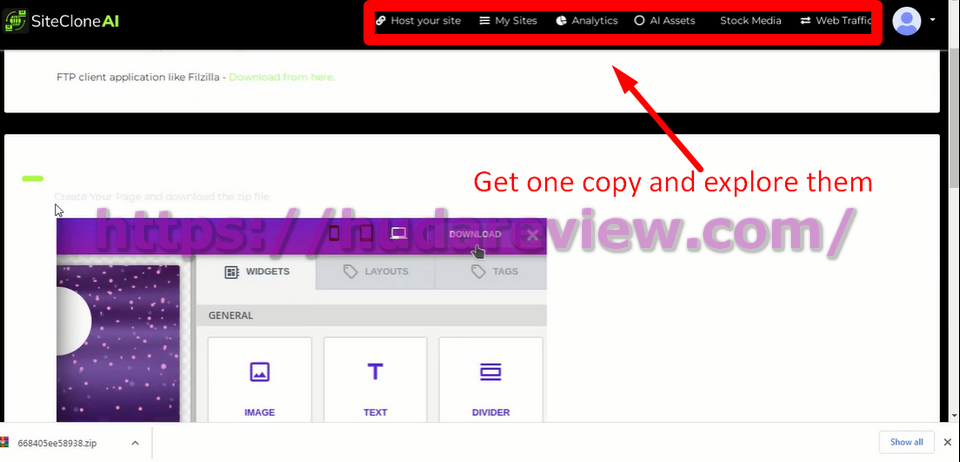 SiteClone AI Review [App] - Clone any website in 60 seconds