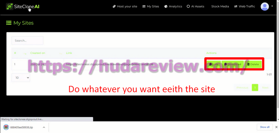 SiteClone AI Review [App] - Clone any website in 60 seconds
