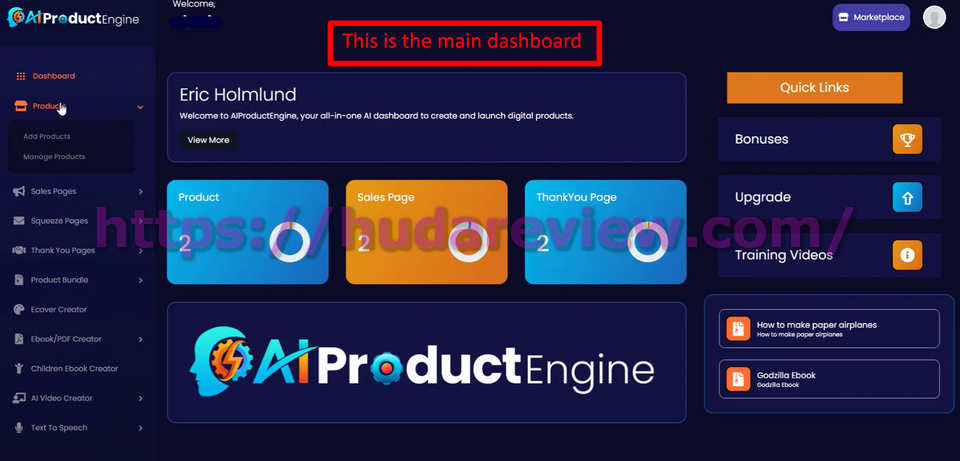 AI Product Engine Review | Huge Bonuses | Special Discount