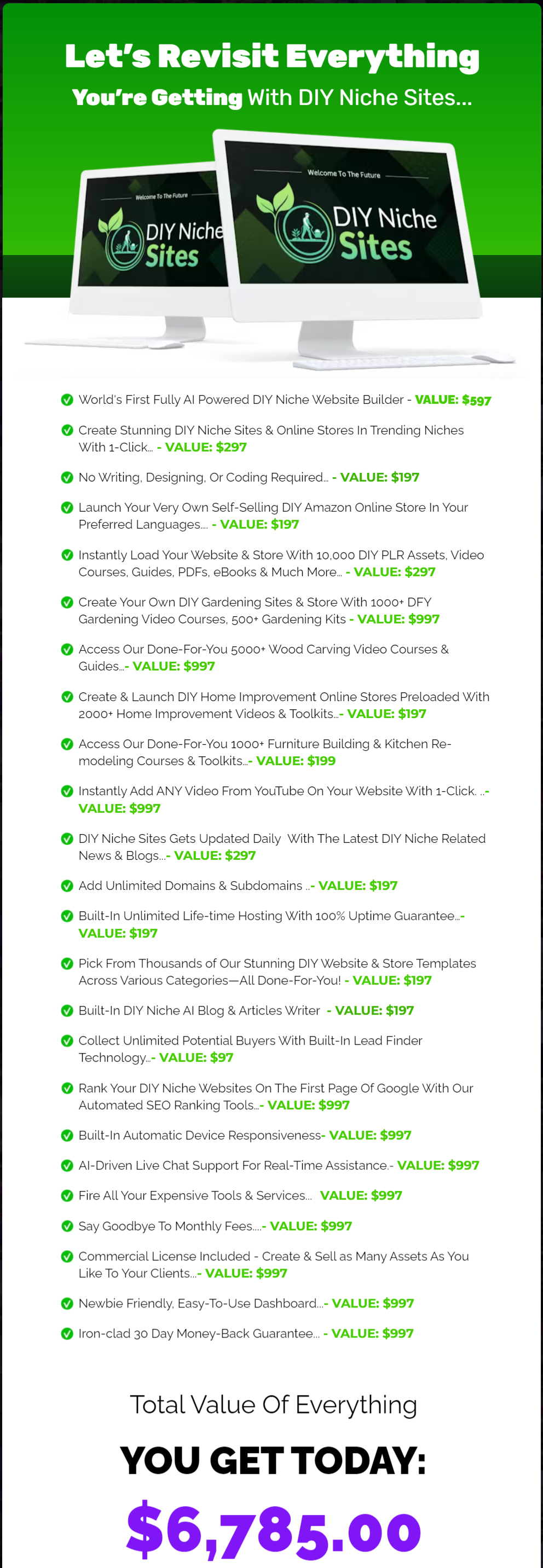 DIY Niche Sites Review - Build Stunning Niche Sites & Stores