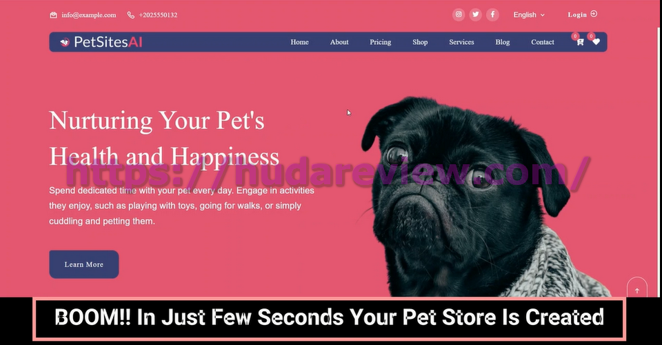 PetSites AI Review & Bonus - Create a Pet Website in minutes