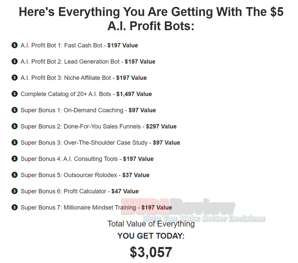 $5 A.I. Profit Bots Review - Your Shortcut to Affiliate Success