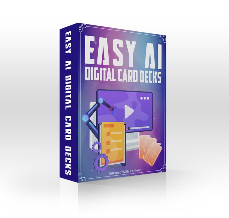 Easy AI Digital Card Decks Review, Huge Bonuses, Special OTOs