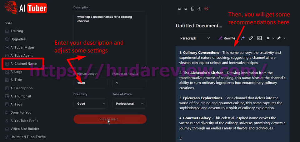 AI Tuber Review & Bonus - Become a Top YouTuber with AI
