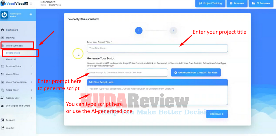 Vocal Vibes AI Review - New Markets with Cloned AI Voices
