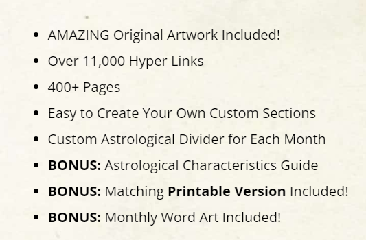 2025 Horoscope Planner Bundle (PLR) Review with Huge Bonuses