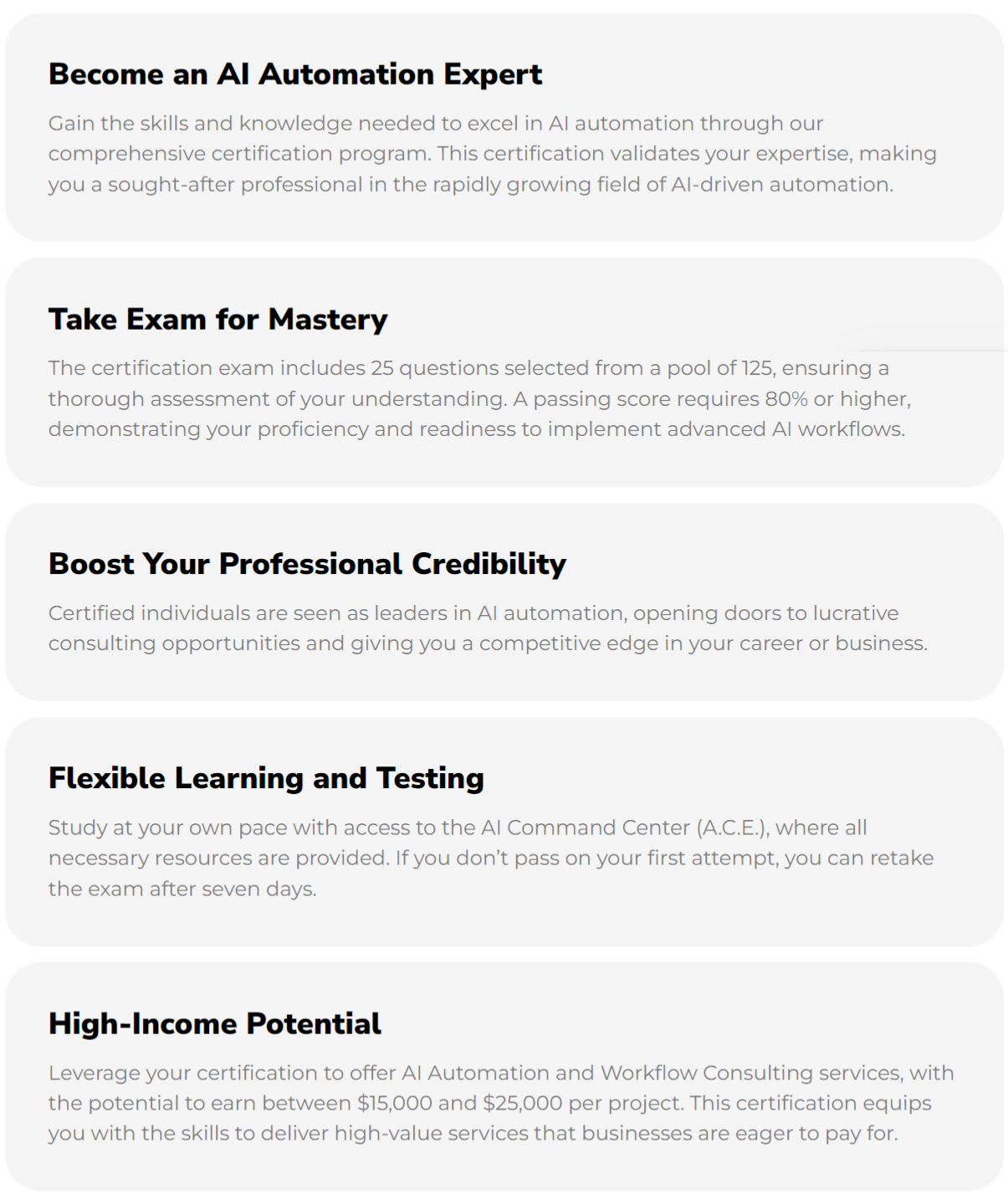 AI Workflow and Automation Certification Program Review & Bonus