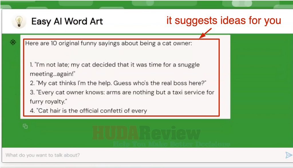 Easy AI Word Art Review - Create & sell stunning Word Art easily