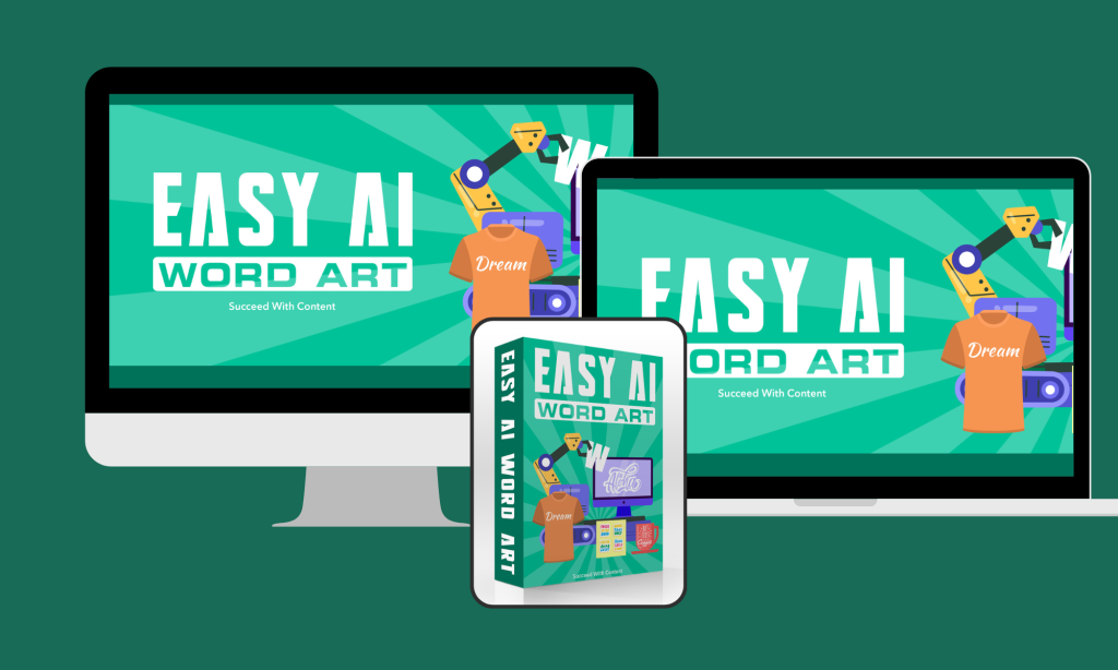 Easy AI Word Art Review - Create & sell stunning Word Art easily