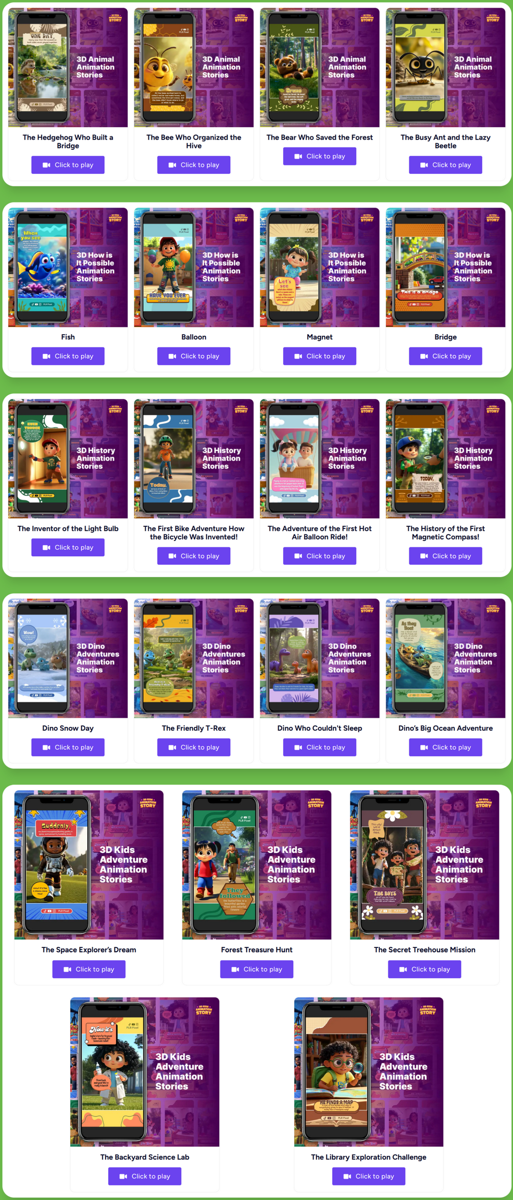 3D Kids Animation Story Review - Create, Customize & Profit