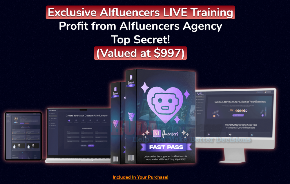 AIfluencers Review | Fast-Pass Deal | Discount Code | Bonuses
