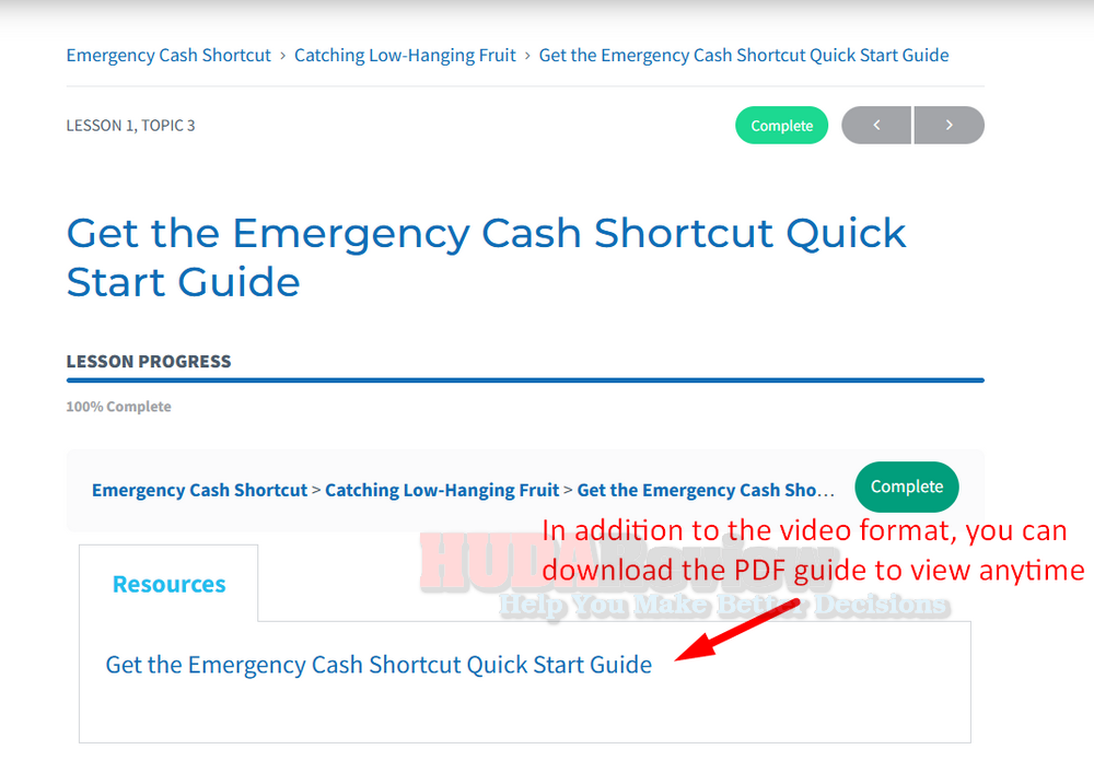 Emergency Cash Shortcut Review - Unlock Quick Earnings