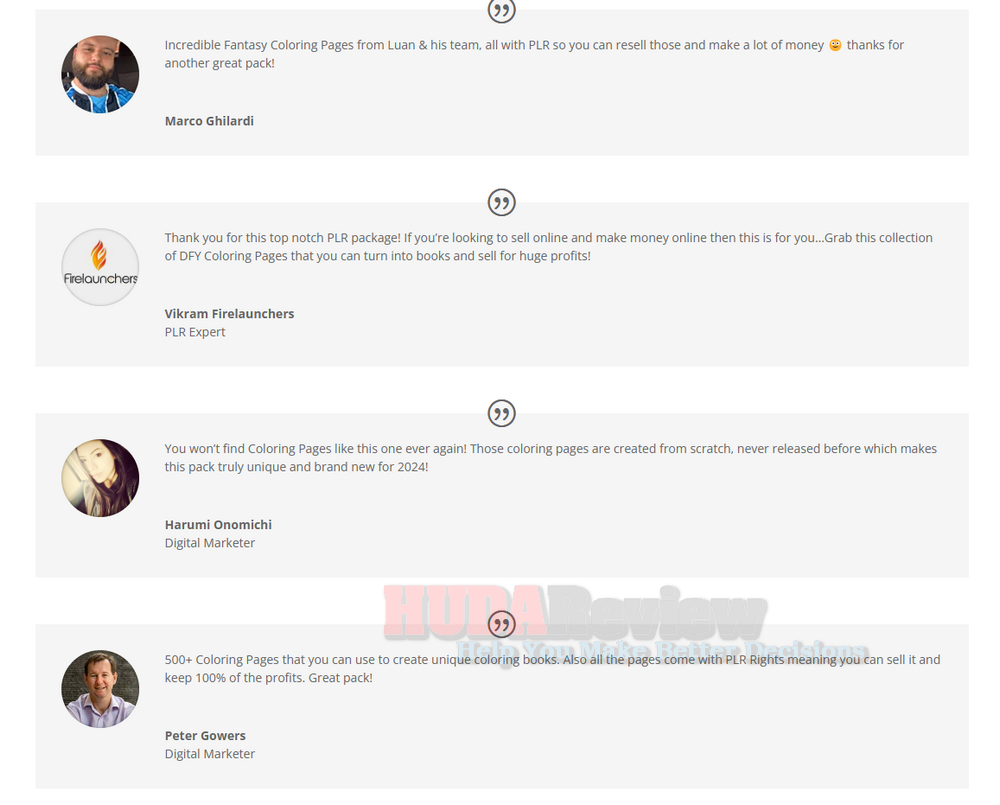 Fantasy Coloring Pages PLR Pack Review | Huge Bonuses