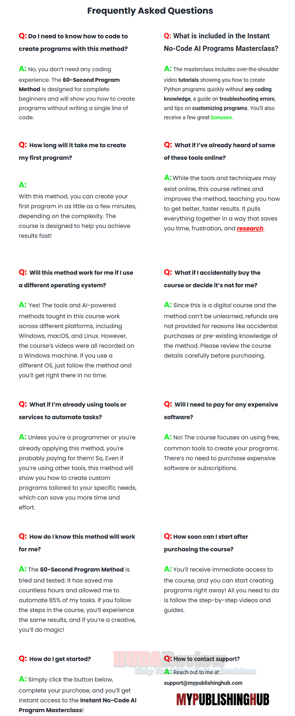 Instant AI Program Masterclass Review - Don't miss this course!