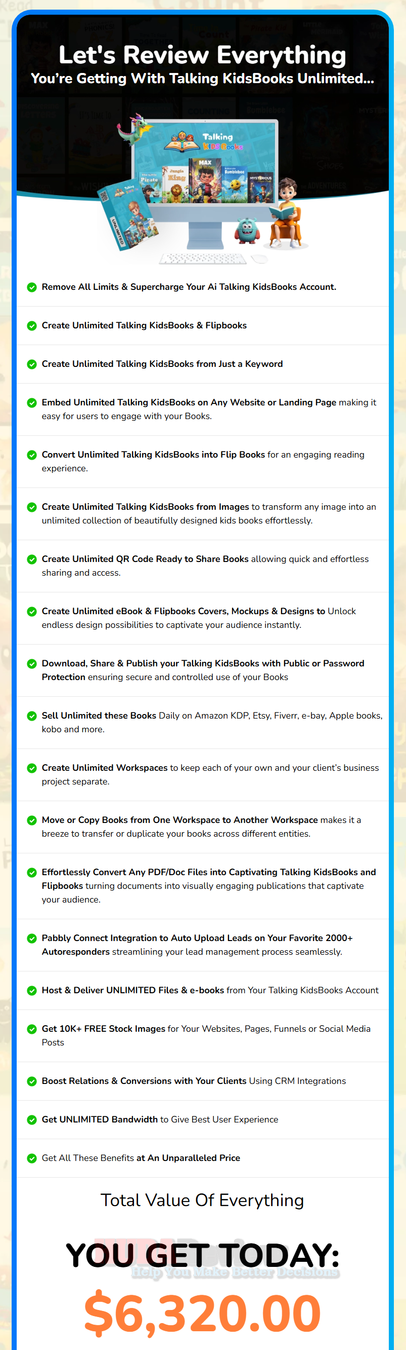 Talking KidsBooks Review - Create amazing talking kids books