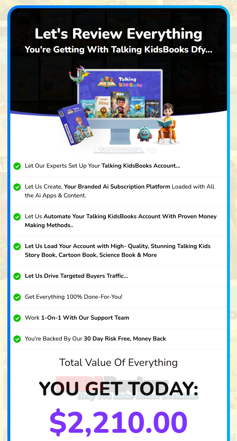 Talking KidsBooks Review - Create amazing talking kids books