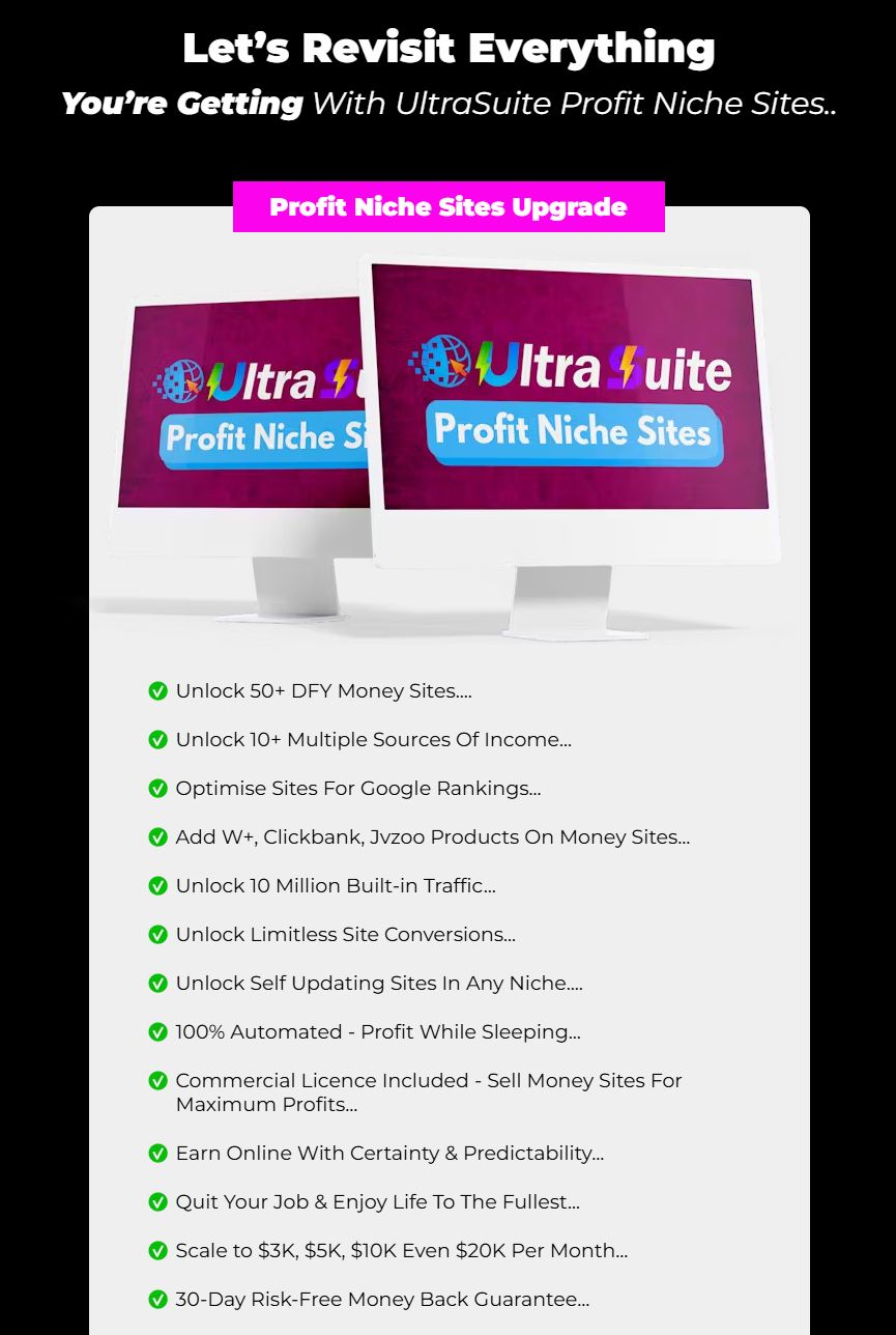 UltraSuite Review | 30% OFF code | Huge Bonuses | OTOs