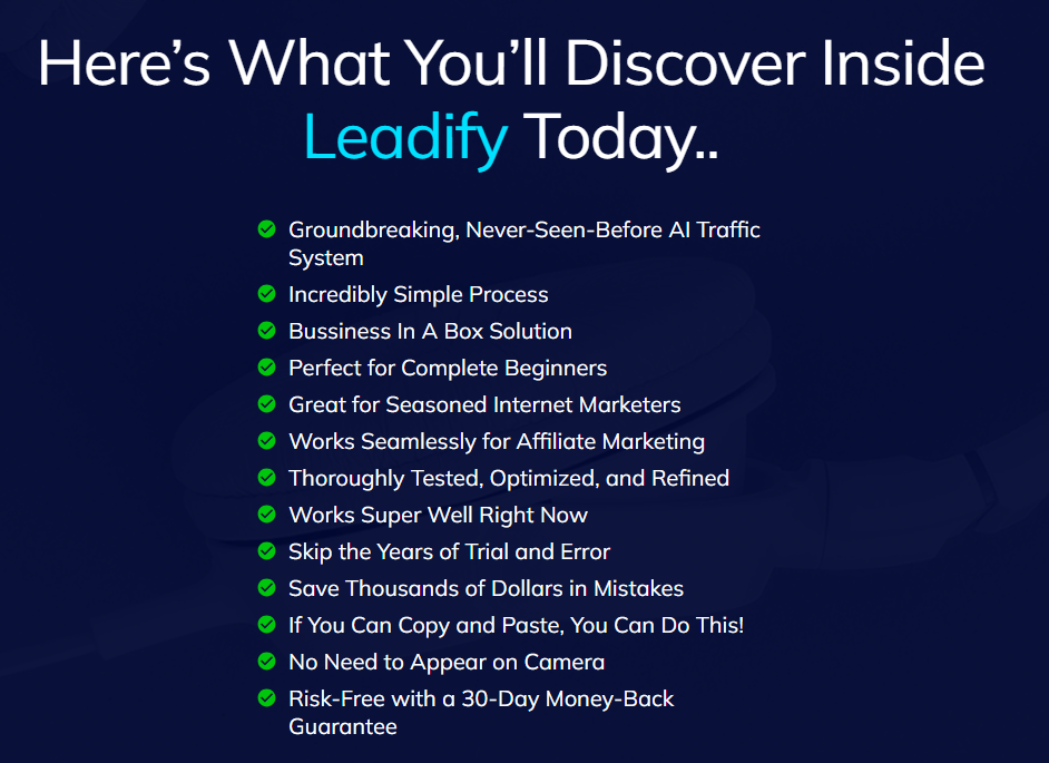 Leadify Review & Bonuses - Simple Traffic Strategy for 2025