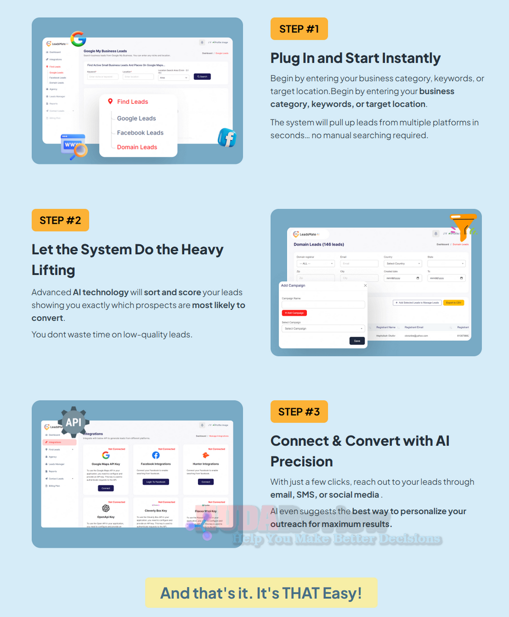 LeadsMate Ai Review | Huge bonuses | Discount code | Bundle