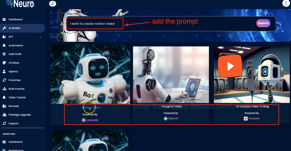 Neuro Review & Bonuses - Unlock 100+ Premium AI Models