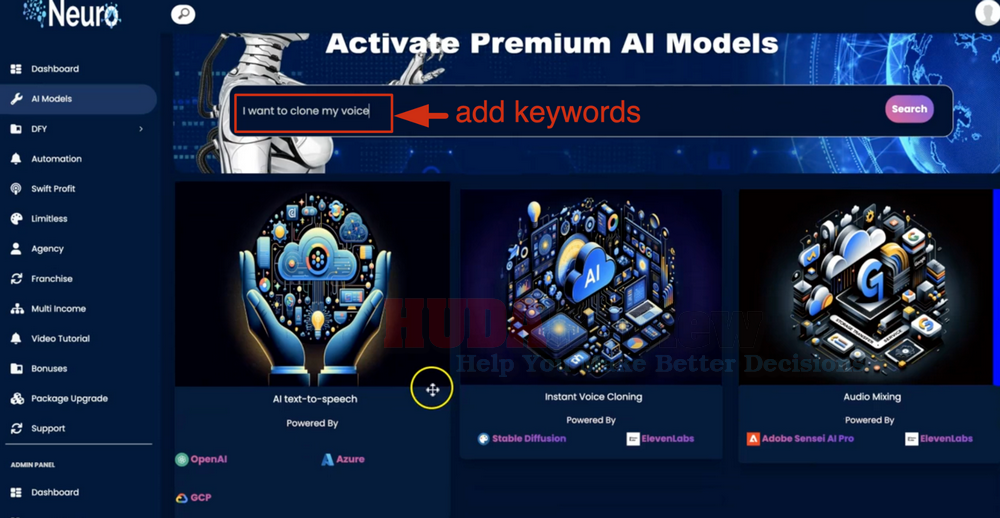 Neuro Review & Bonuses - Unlock 100+ Premium AI Models