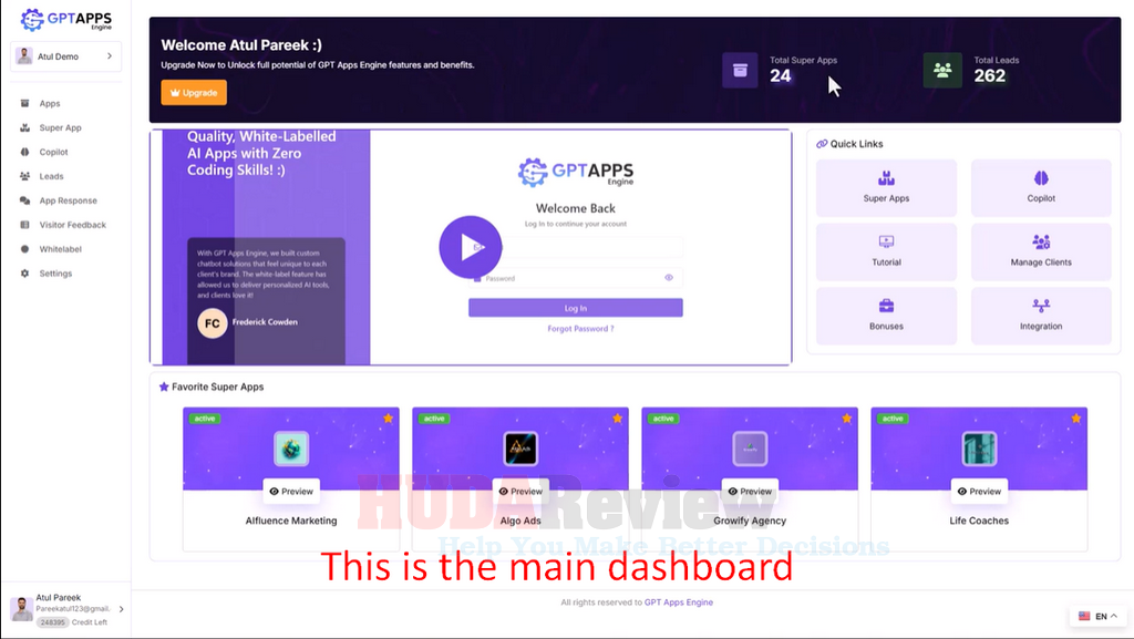 GPT Apps Engine ™ Review - Create & Sell Stunning Apps Easily