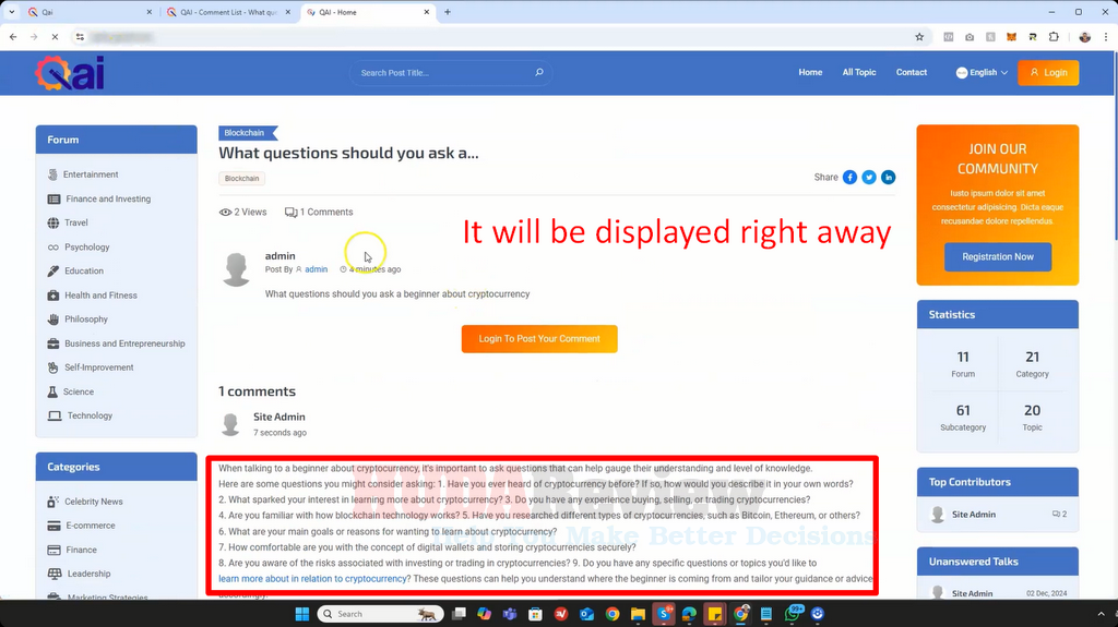 Qai Review - Let this AI app bring traffic to you on autopilot