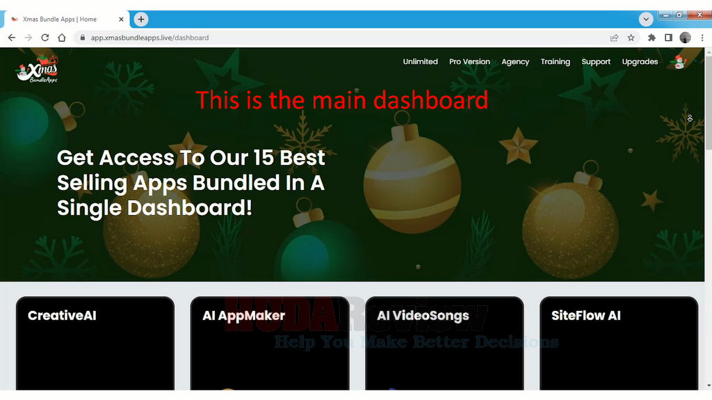 Xmas BundleApps Review - Unlock 15 Premium AI Tools