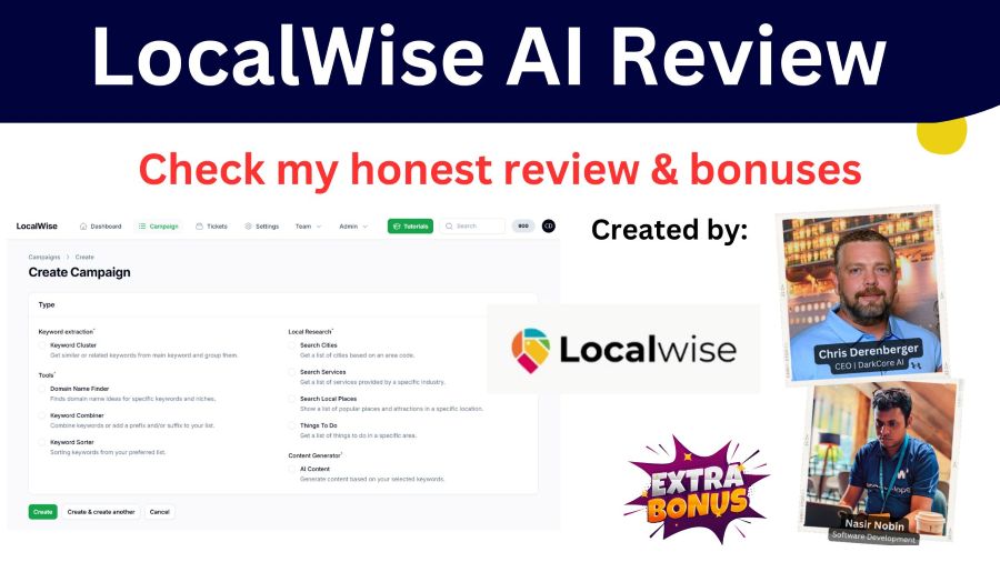 LocalWise AI Review 2025, App Demo, Huge Bonuses, OTOs
