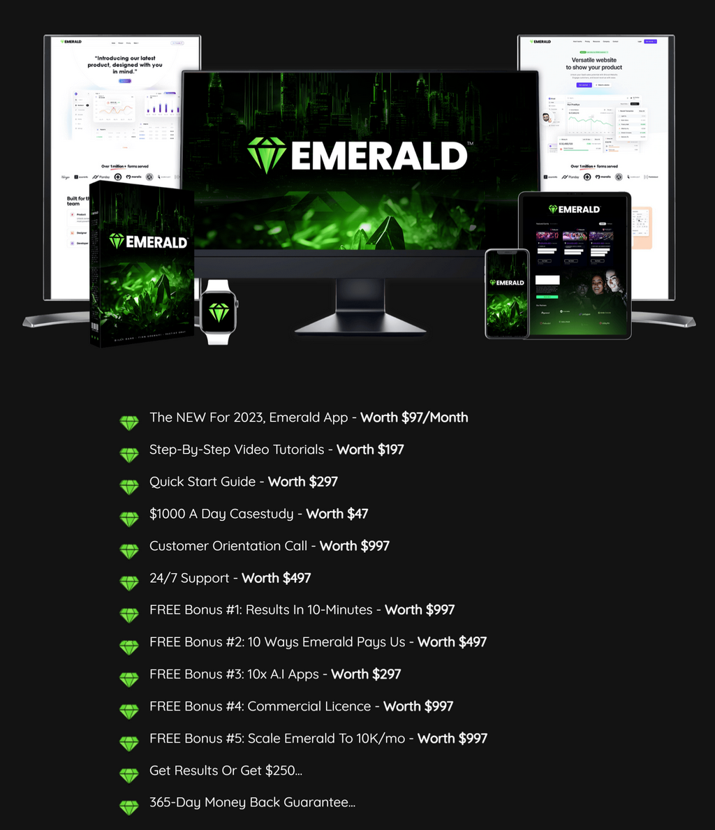 Emerald Review - Easily Create $349/Day YouTube™ Channels