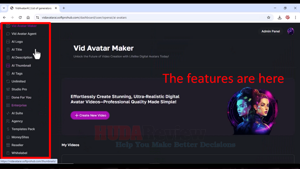 VidAvatar AI Review - Revolutionizing video creation instantly