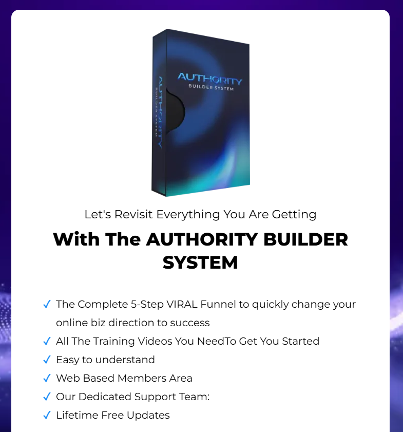 Authority Builder System Review - Don't miss this amazing product