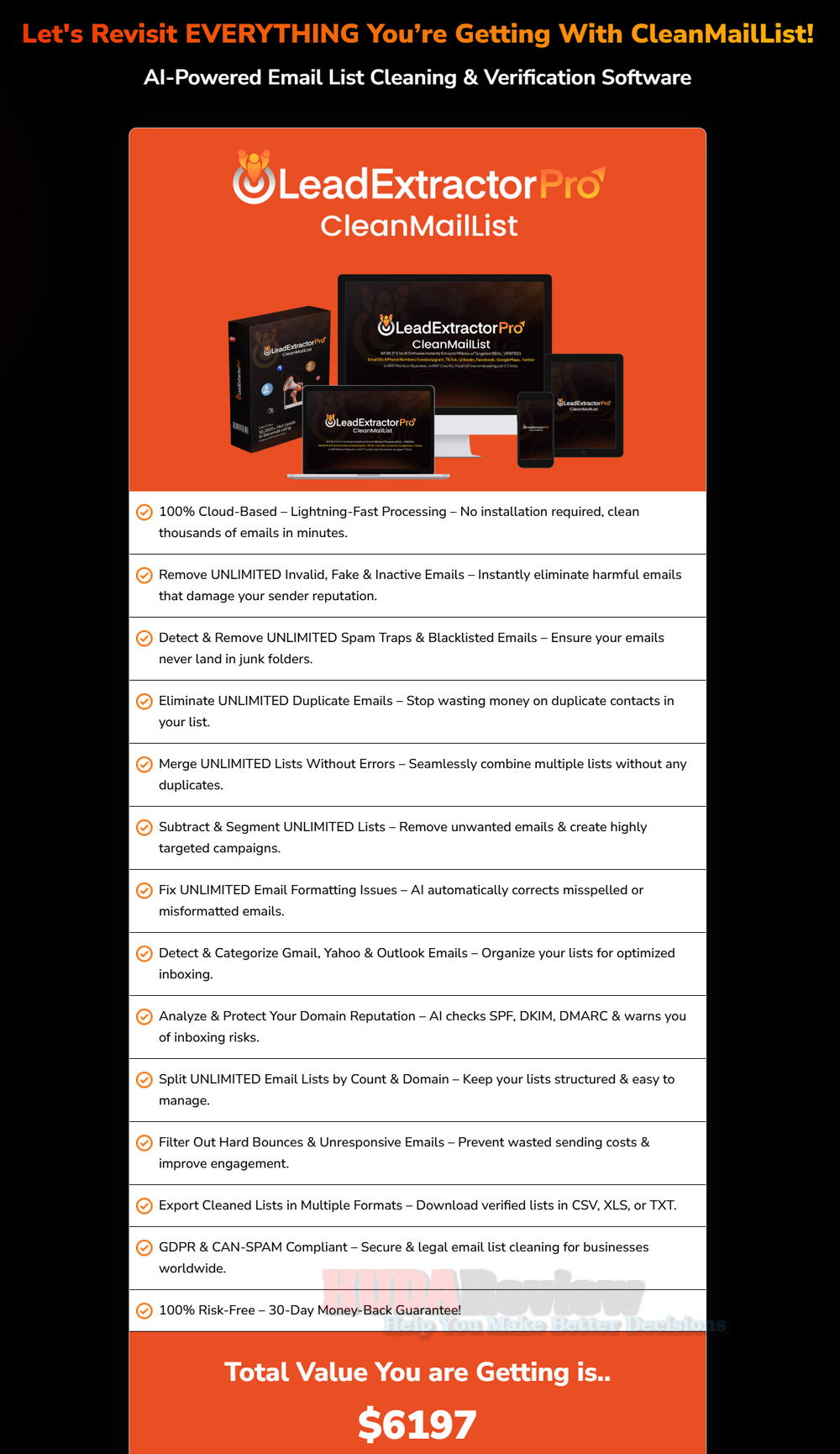 LeadExtractorPro Review - 10,000+ verified leads in 60 Sec