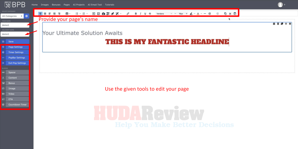 Bonus Page Builder Review - The Ultimate Affiliate Solution