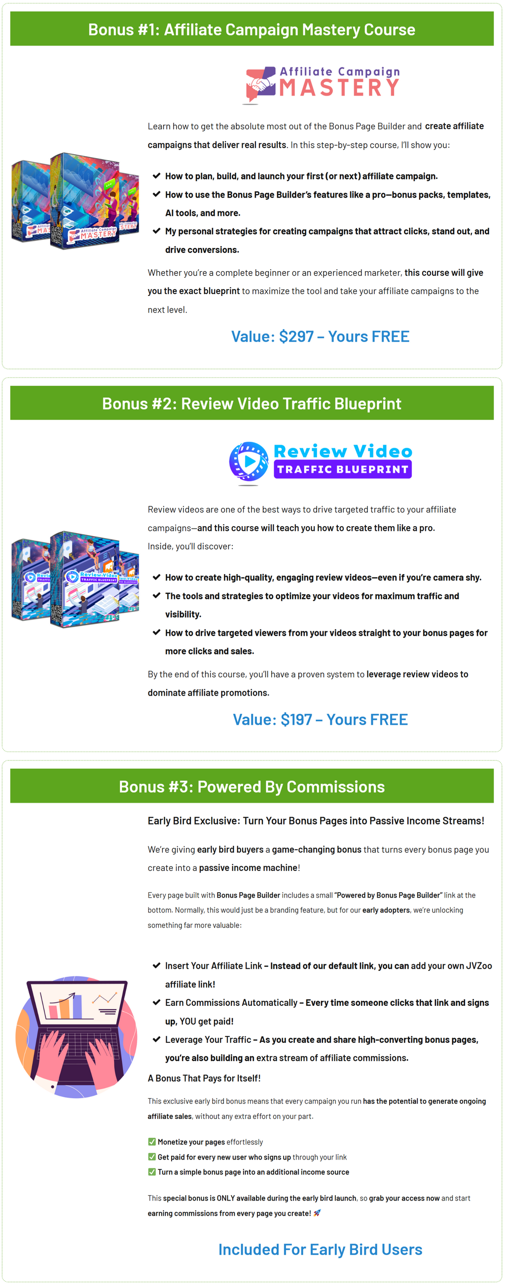 Bonus Page Builder Review - The Ultimate Affiliate Solution